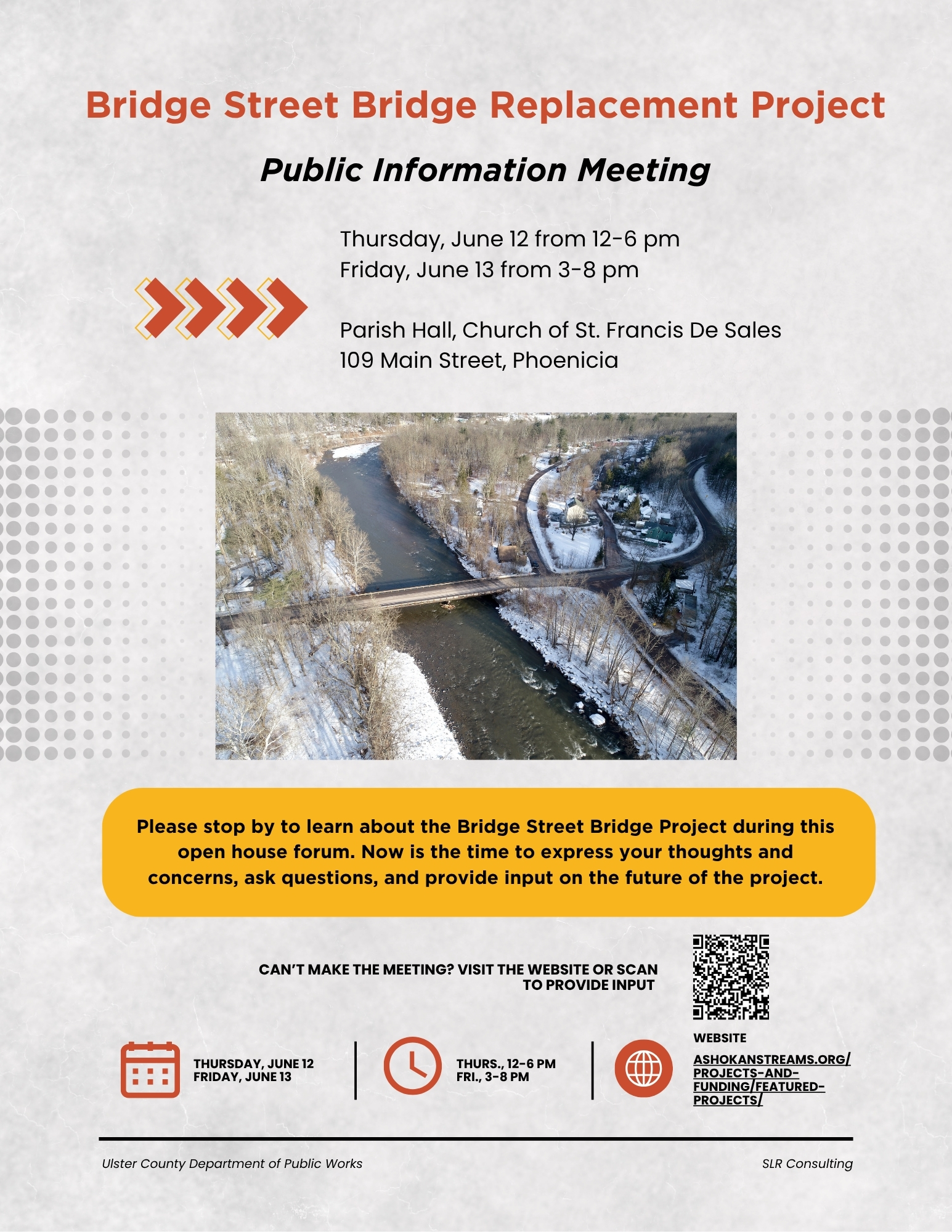 Bridge Street Bridge Public Meeting